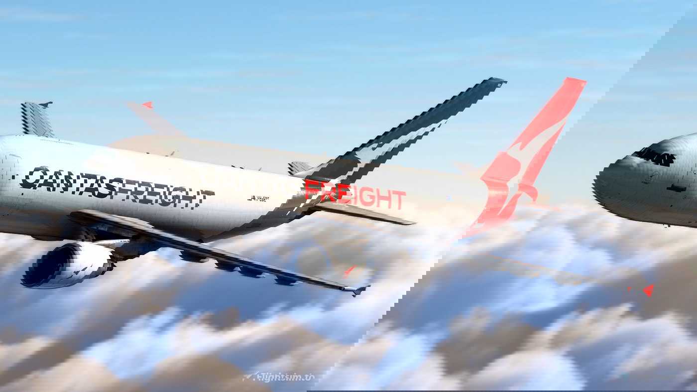 iniBuilds A300 Qantas Freight 2016 VH-EBE för Microsoft Flight ...