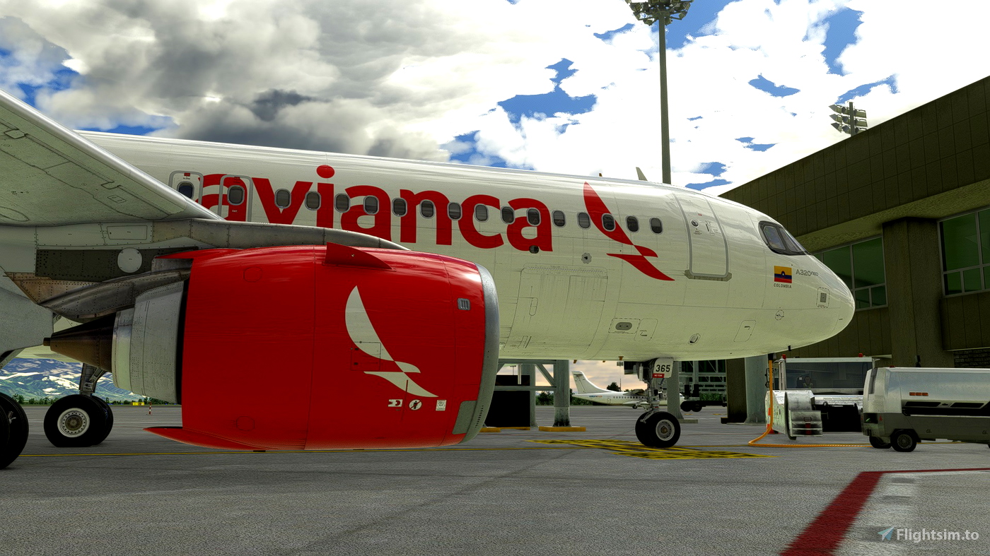 [IniBuilds A320] Avianca Colombia Airbus A320 Neo V2 for Microsoft ...