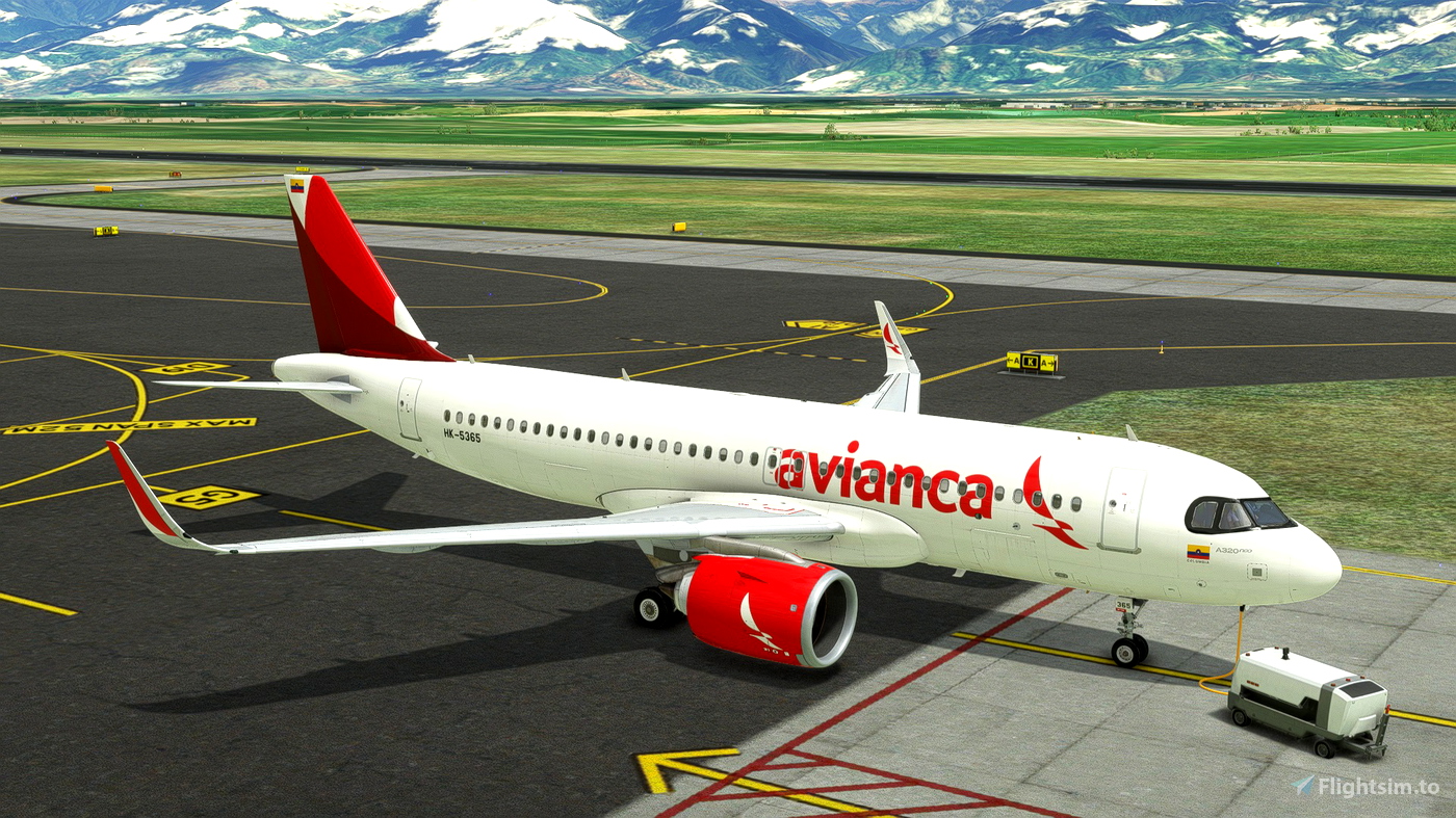 [IniBuilds A320] Avianca Colombia Airbus A320 Neo V2 for Microsoft ...