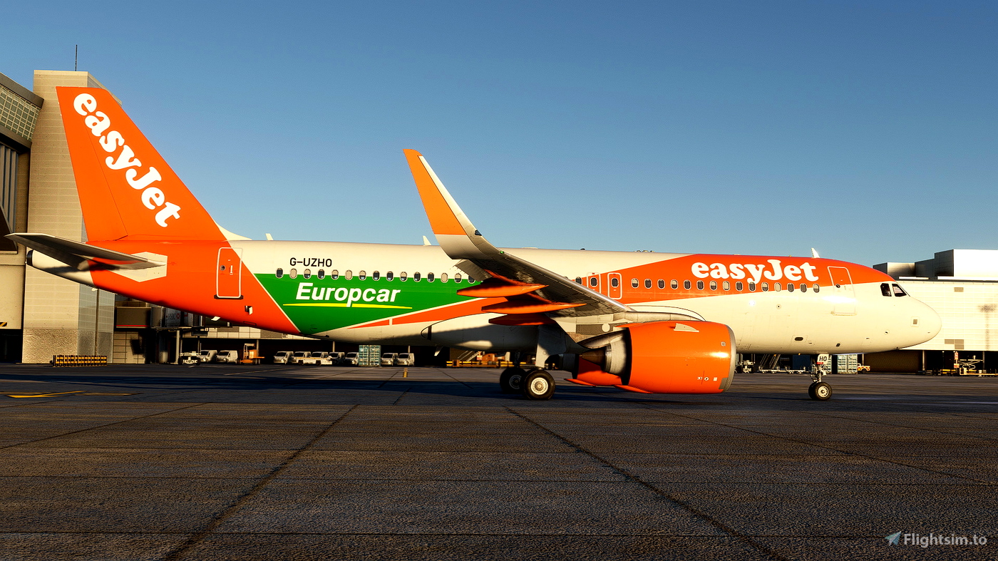 Inibuilds A320 Neo - Easyjet "Europcar" Fleet Package [8K] pro ...