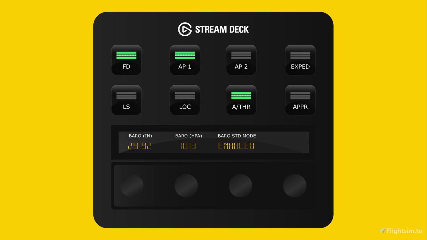 Flight Panels - iniBuilds A320Neo Stream Deck + Autopilot Panel for ...