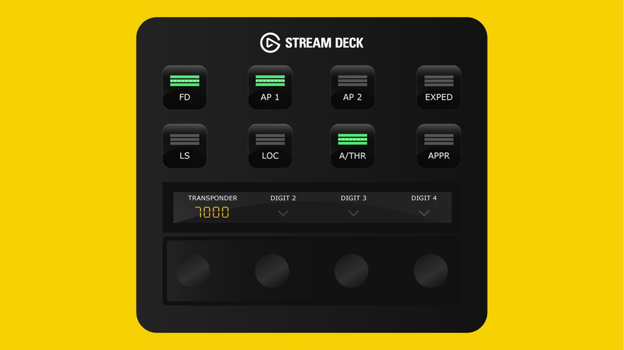 Flight Panels - iniBuilds A320Neo Stream Deck + Autopilot Panel for ...