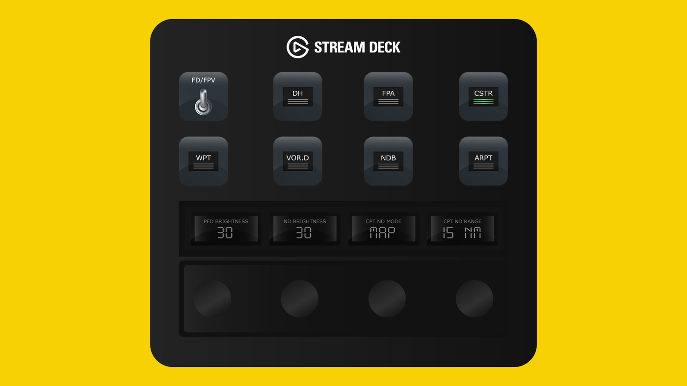 Flight Panels - iniBuilds Airbus A300-600R Stream Deck + Autopilot ...