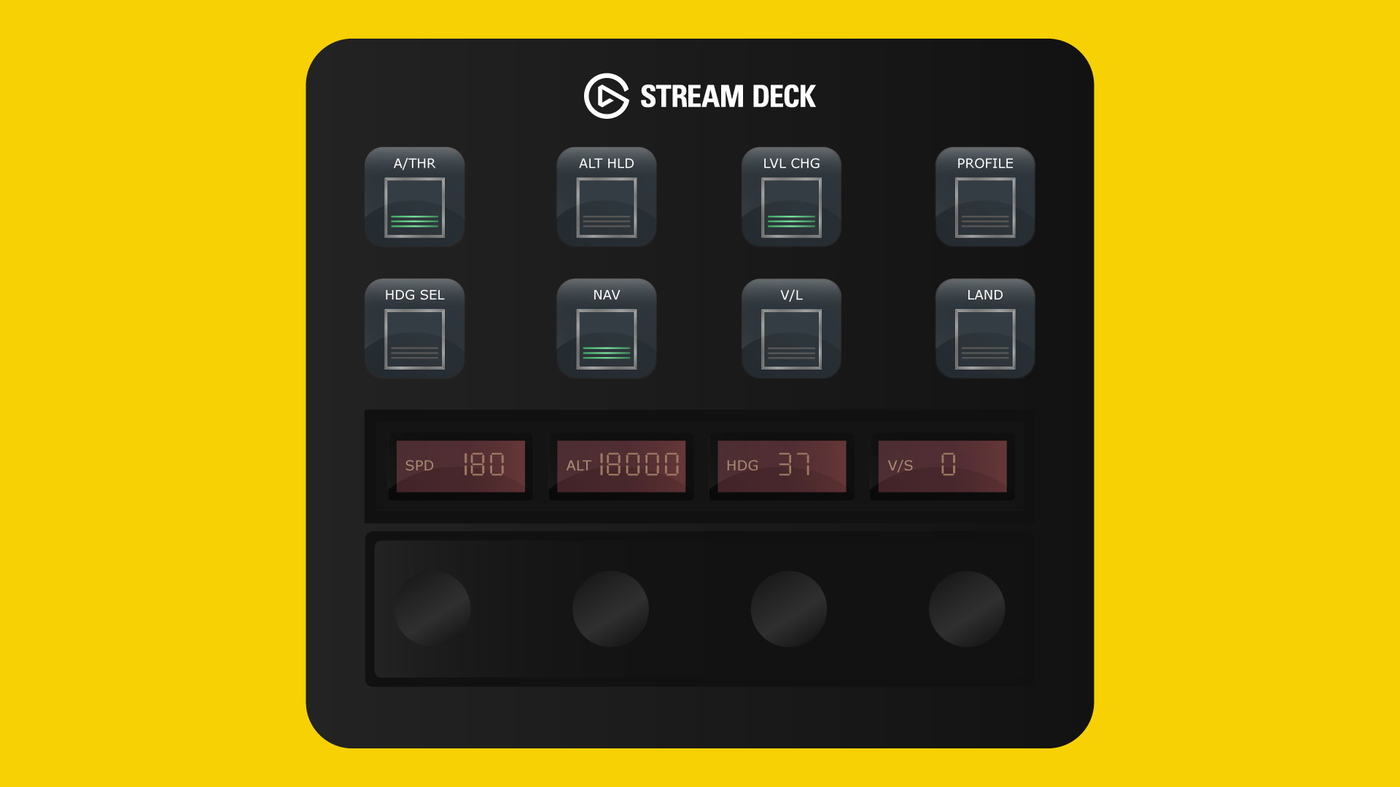 Flight Panels - iniBuilds Airbus A300-600R Stream Deck + Autopilot ...