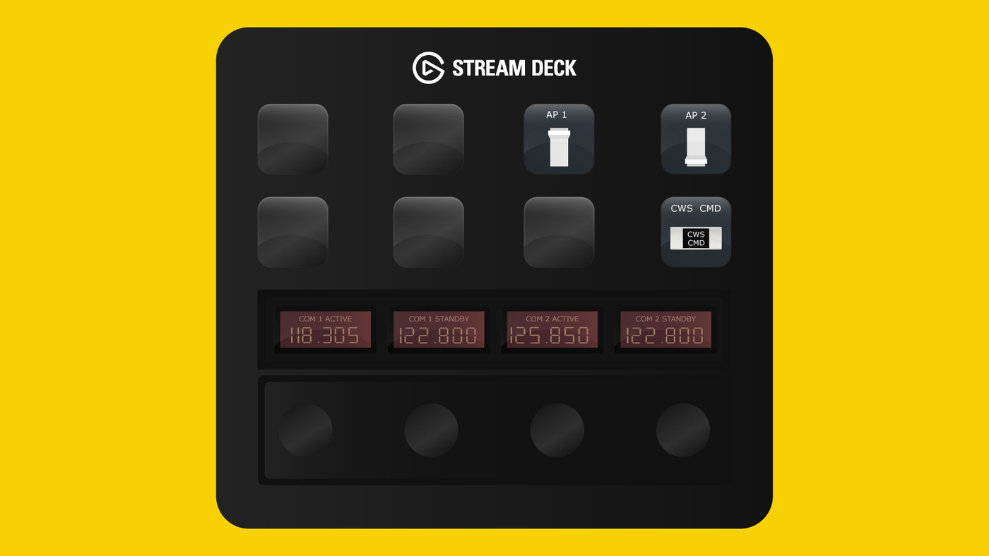Flight Panels - iniBuilds Airbus A300-600R Stream Deck + Autopilot ...