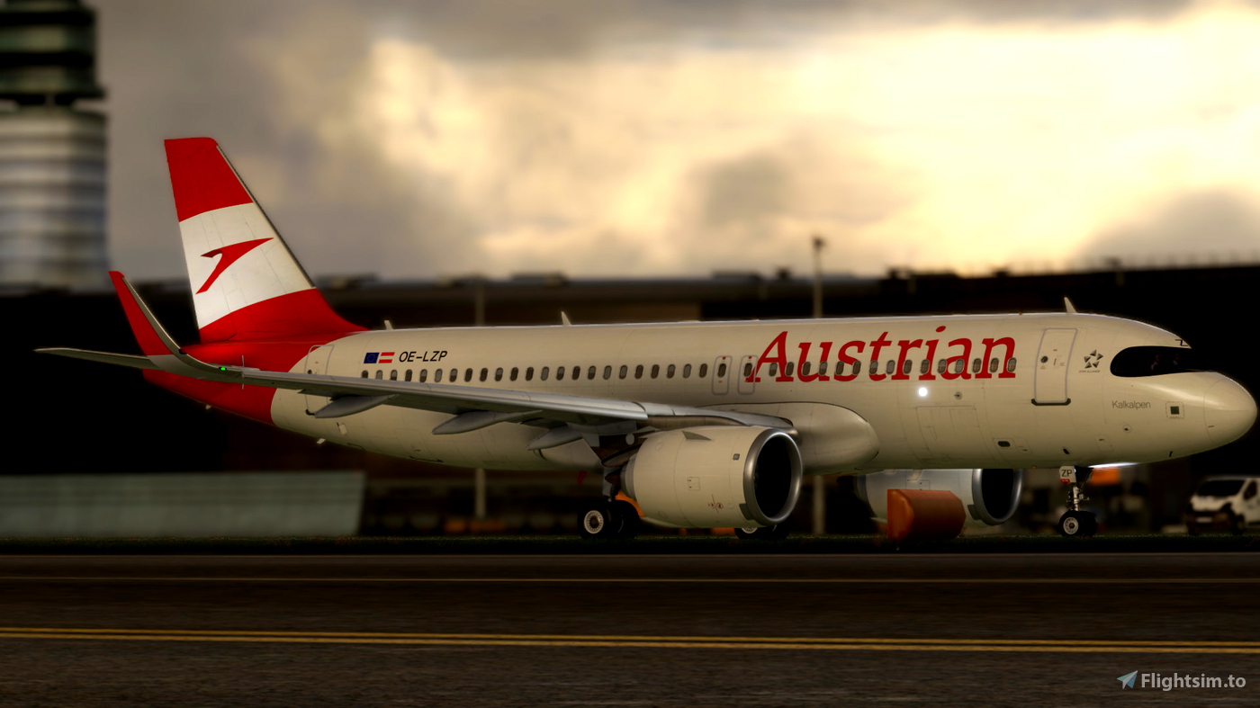 iniBuilds Airbus A320Neo Austrian Airlines Fleet Pack | 4K for Microsoft Flight Simulator | MSFS