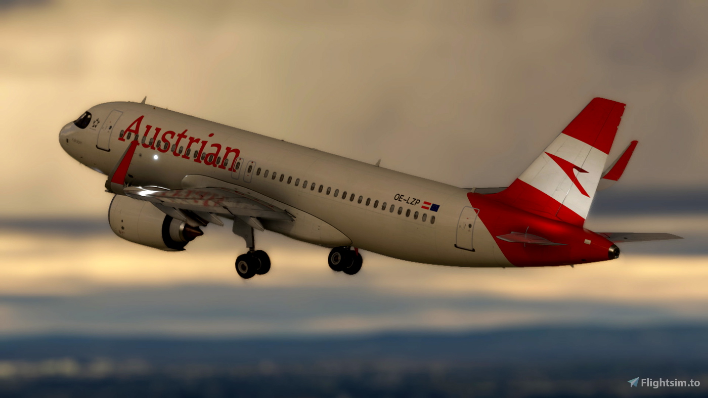 iniBuilds Airbus A320Neo Austrian Airlines Fleet Pack | 4K for ...