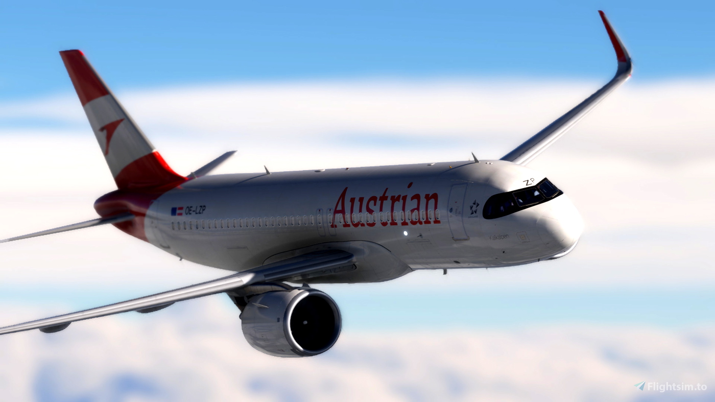 iniBuilds Airbus A320Neo Austrian Airlines Fleet Pack | 4K for ...