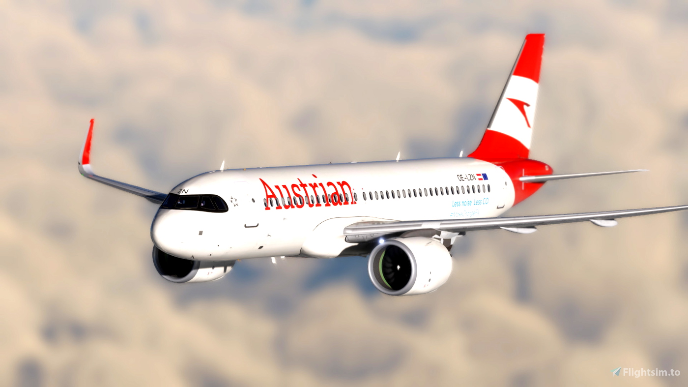 iniBuilds Airbus A320Neo Austrian Airlines Fleet Pack | 4K for ...
