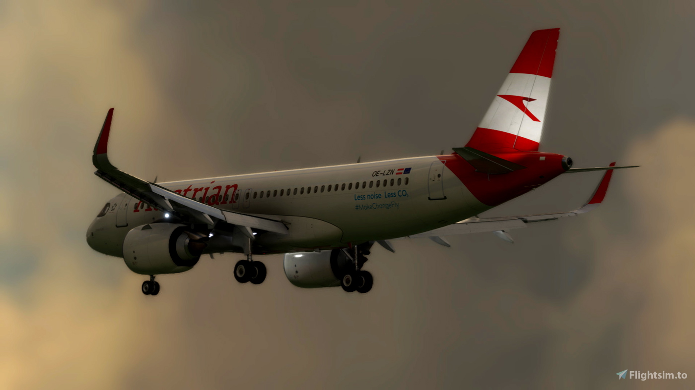 iniBuilds Airbus A320Neo Austrian Airlines Fleet Pack | 4K for Microsoft Flight Simulator | MSFS