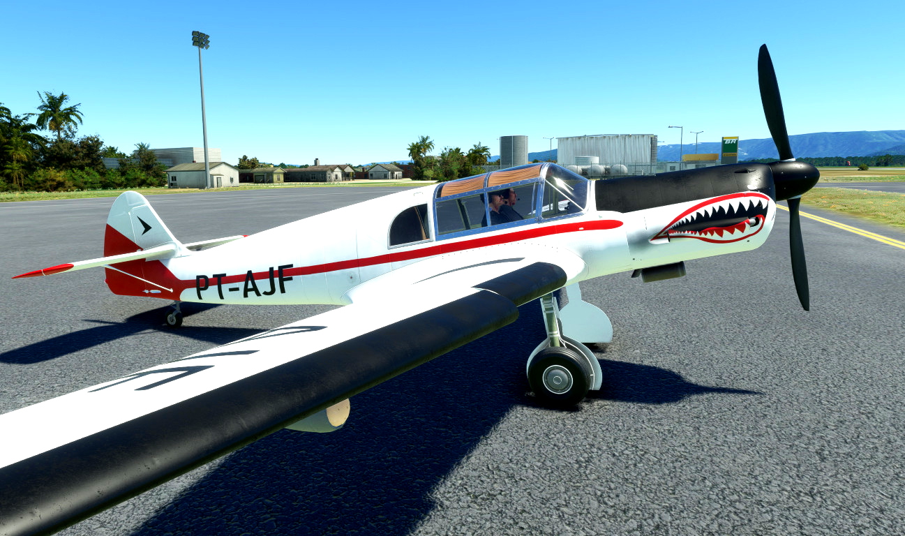 Inibuilds BF108 Taifun repaint to represent PT-AJF of Brazil for ...