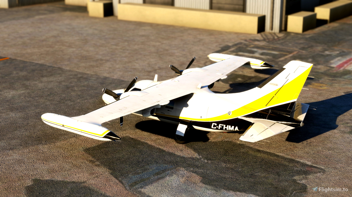 Inibuilds MU-2 SkyNorth Air C-FHMA pro Microsoft Flight Simulator | MSFS