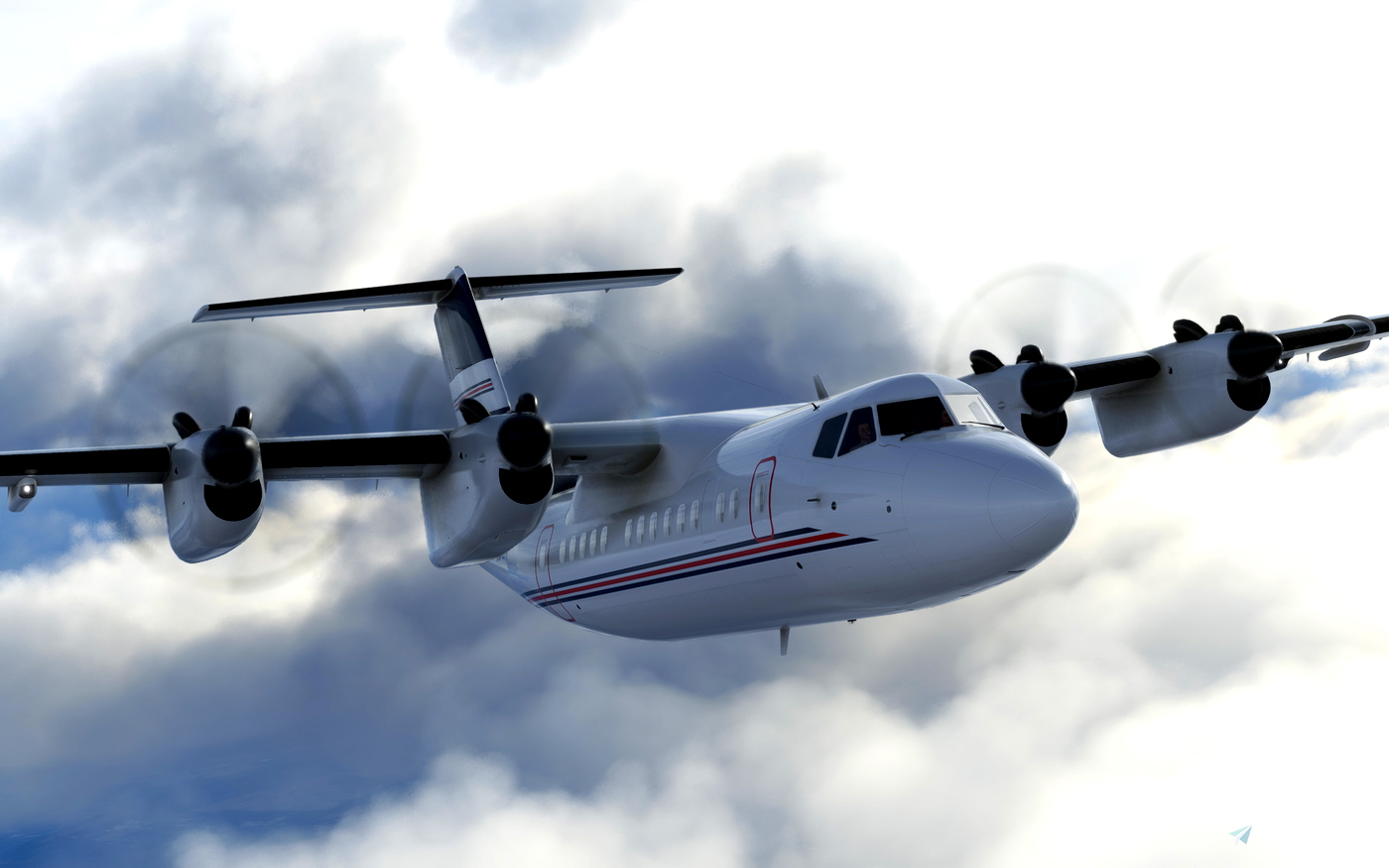 Inter Air De Havilland Canada Dash-7 ZS-ITT 对于 Microsoft Flight ...