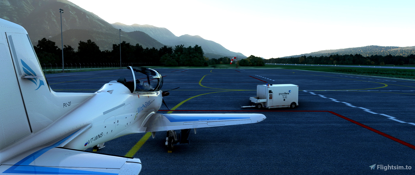 IRIS PC-21 WindShear_Snow White [8k] for Microsoft Flight Simulator | MSFS