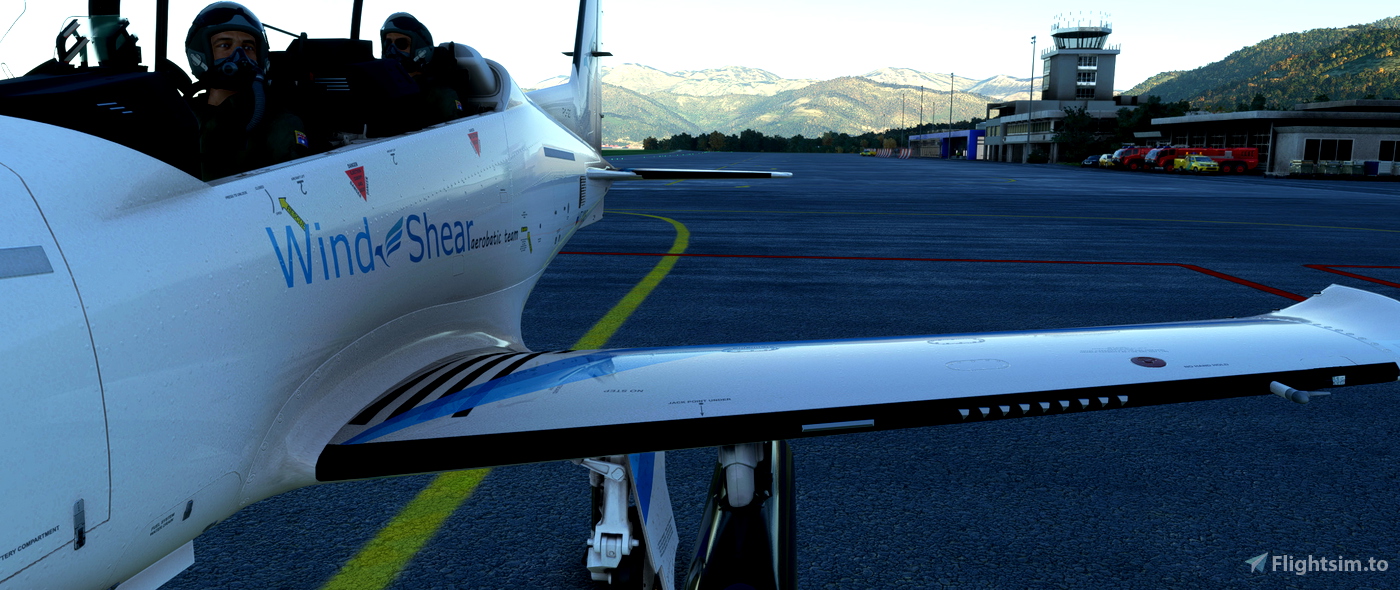 IRIS PC-21 WindShear_Snow White [8k] for Microsoft Flight Simulator | MSFS