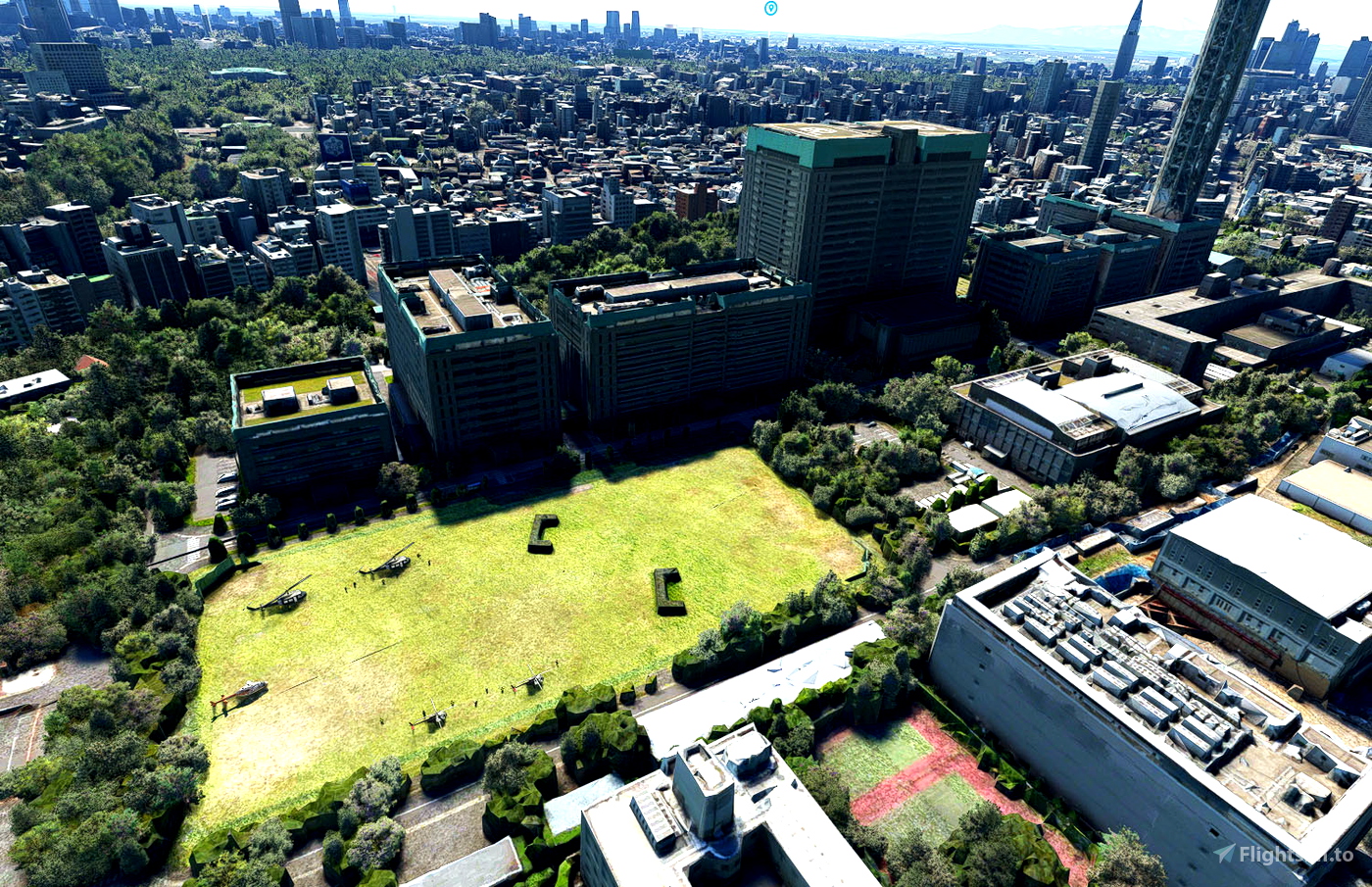 Japan Tokyo Area Heliports, Static Scenery V2 for Microsoft Flight ...