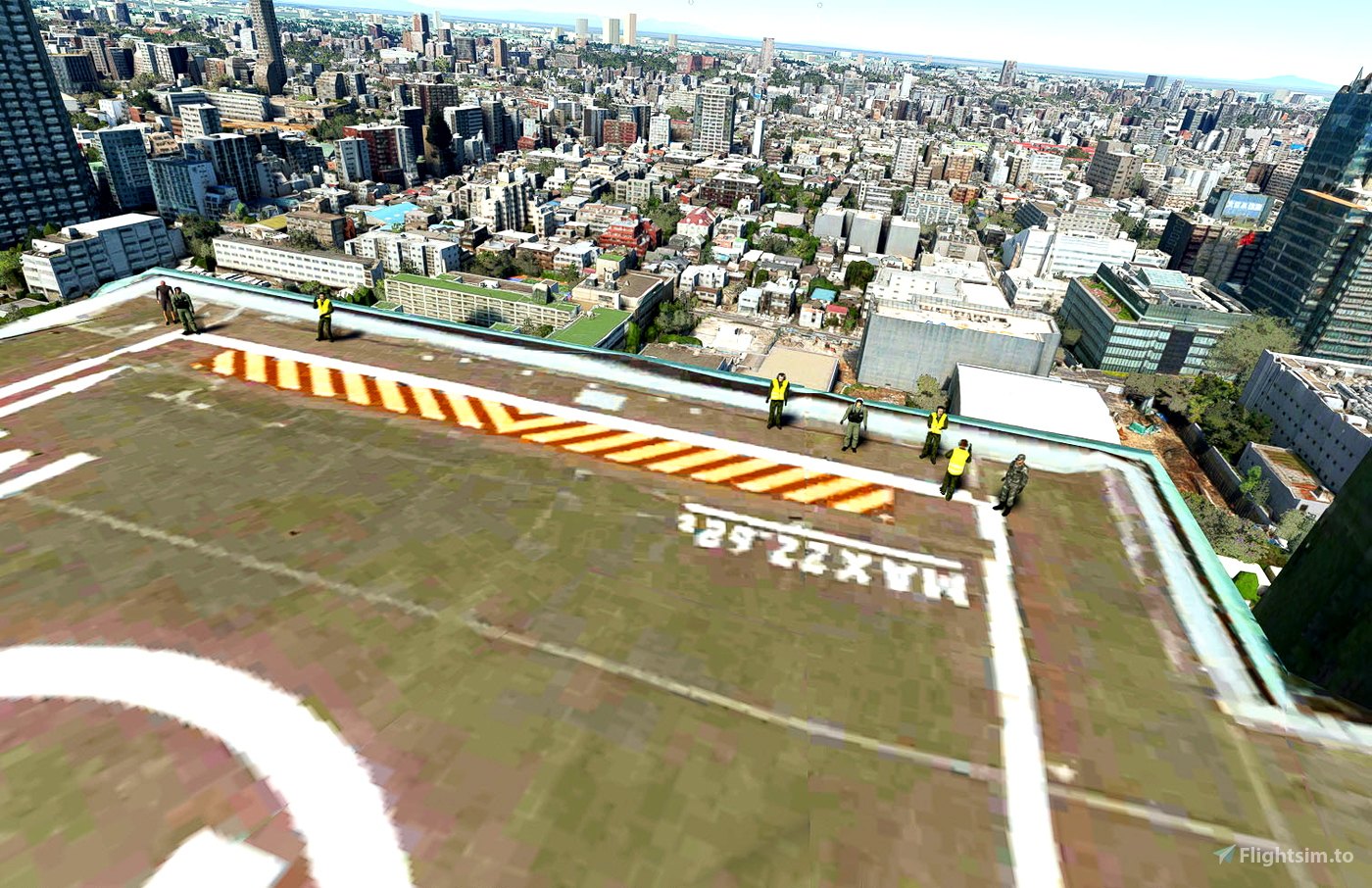 Japan Tokyo Area Heliports, Static Scenery V2 for Microsoft Flight ...