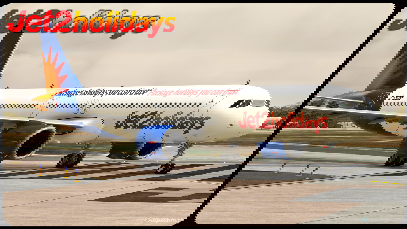 Jet2 Holidays A321NEO G-SUNB (8K) for Microsoft Flight Simulator | MSFS