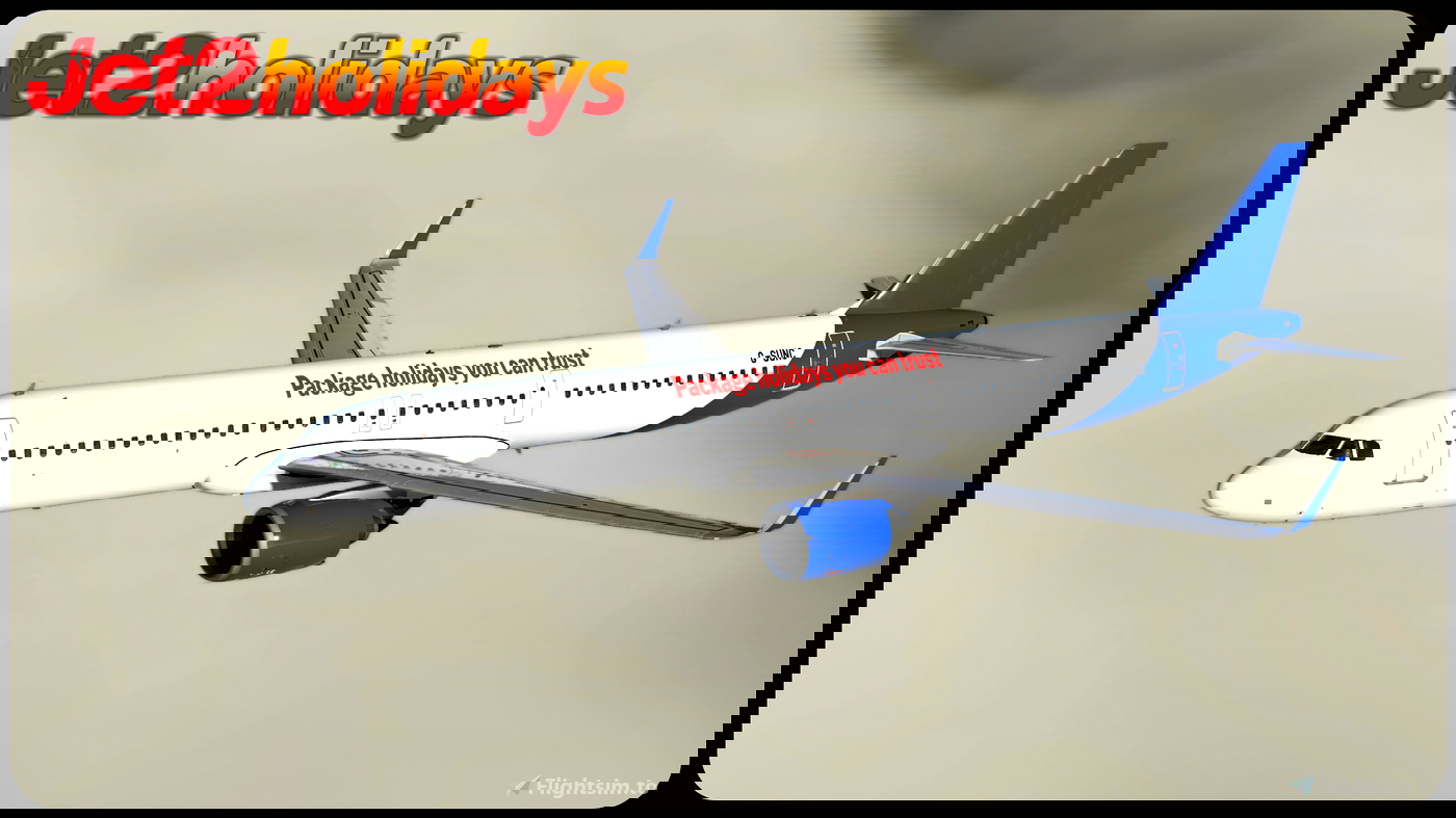Jet2 Holidays A321NEO G-SUNC (8K) for Microsoft Flight Simulator | MSFS