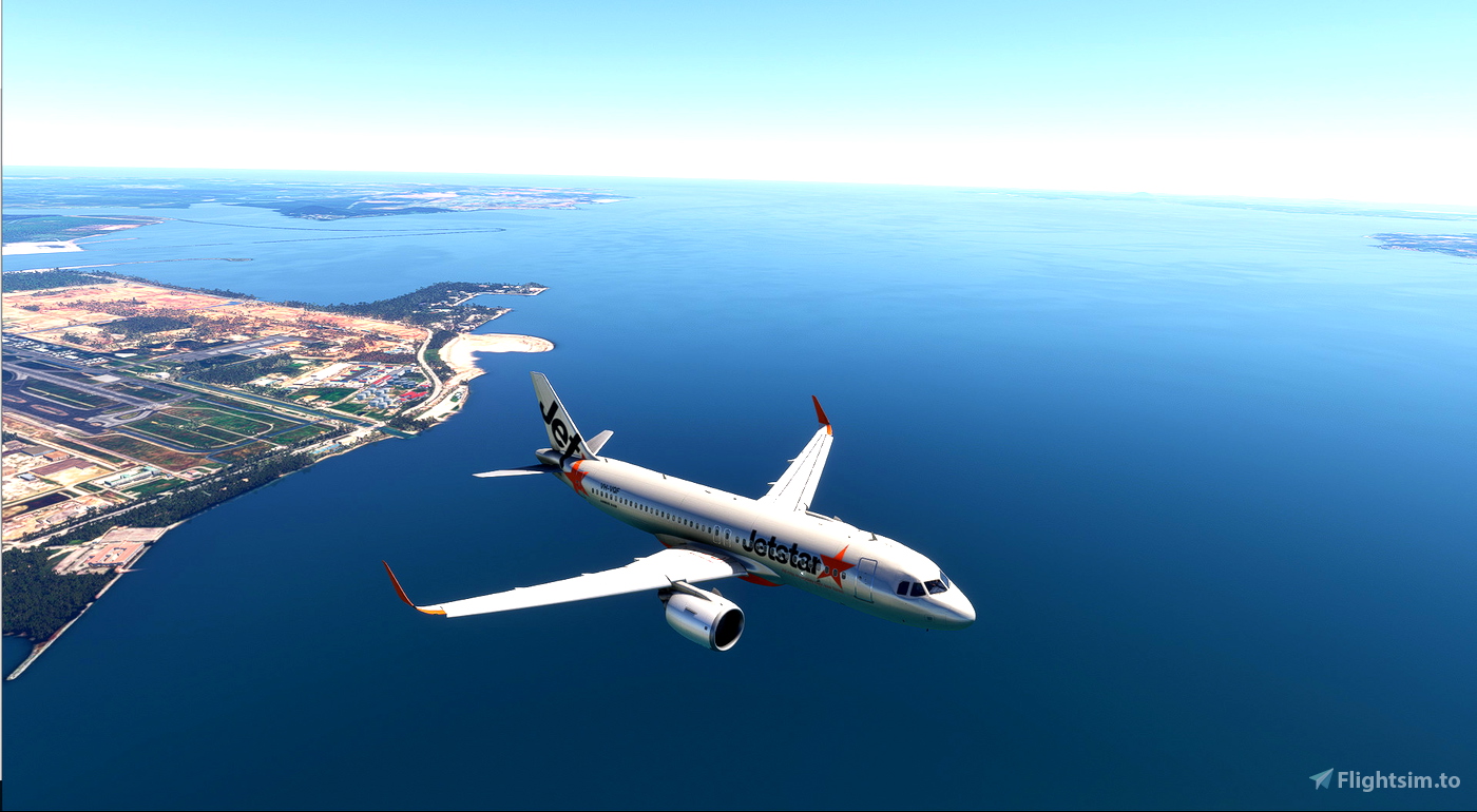 JetStar A320 Neo 4k para Microsoft Flight Simulator | MSFS