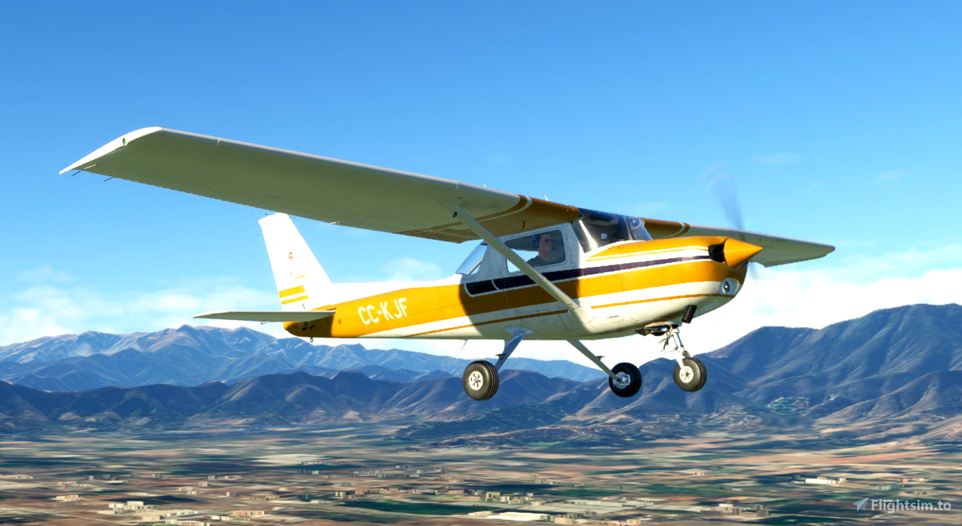 JPL / WBSim C152 Club Aéreo de Quillota CC-KJF for Microsoft Flight ...