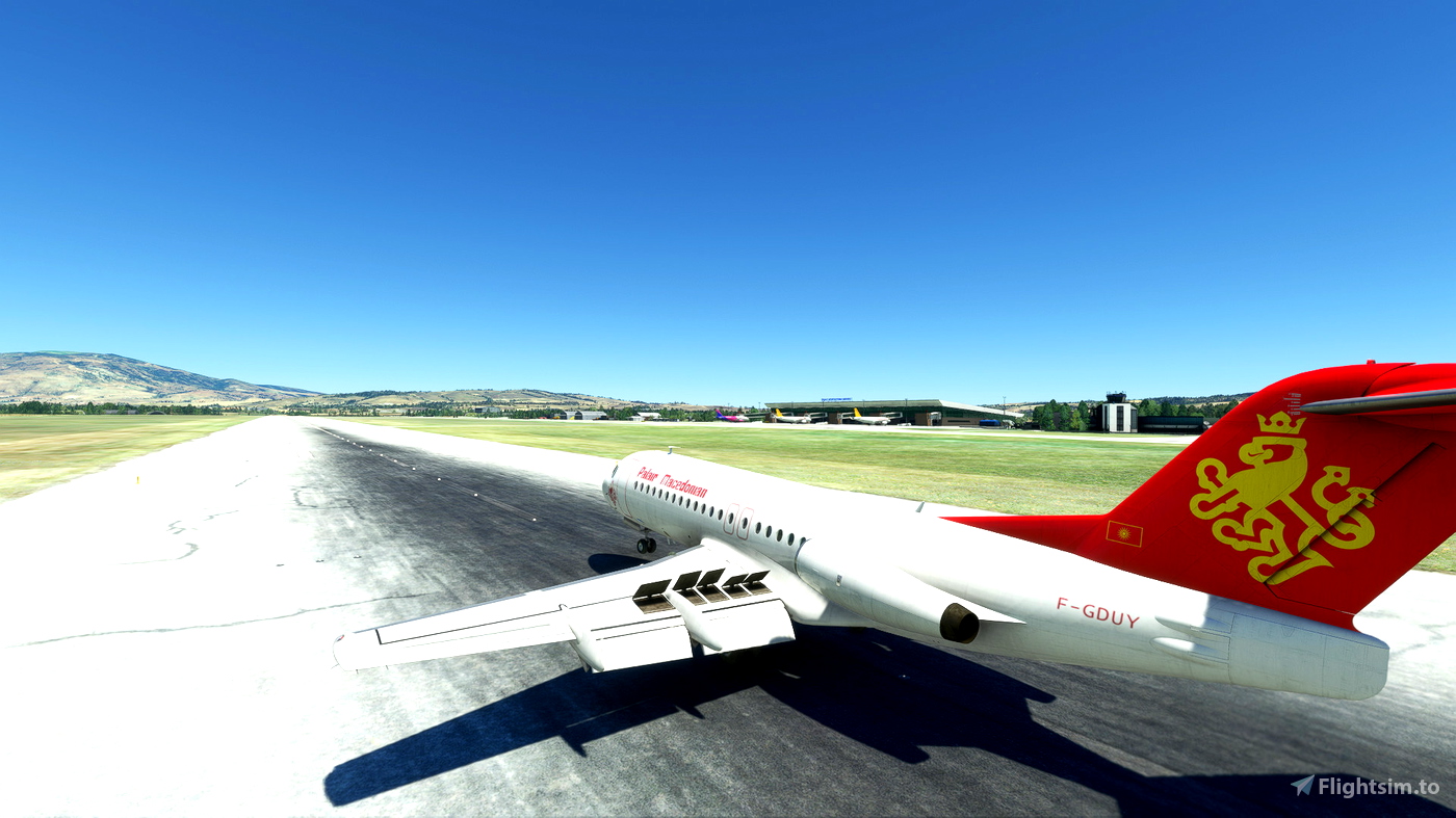 Just Flight Fokker F28-4000 | Palair Macedonian Airlines| 4K for ...