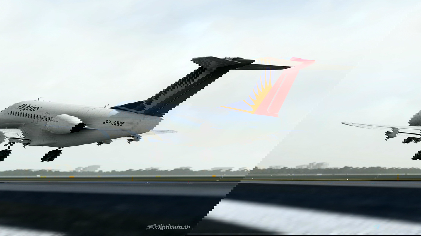 Just Flight Fokker F28 4000 | Philippine Airlines | RP-C5995 | 8K for ...