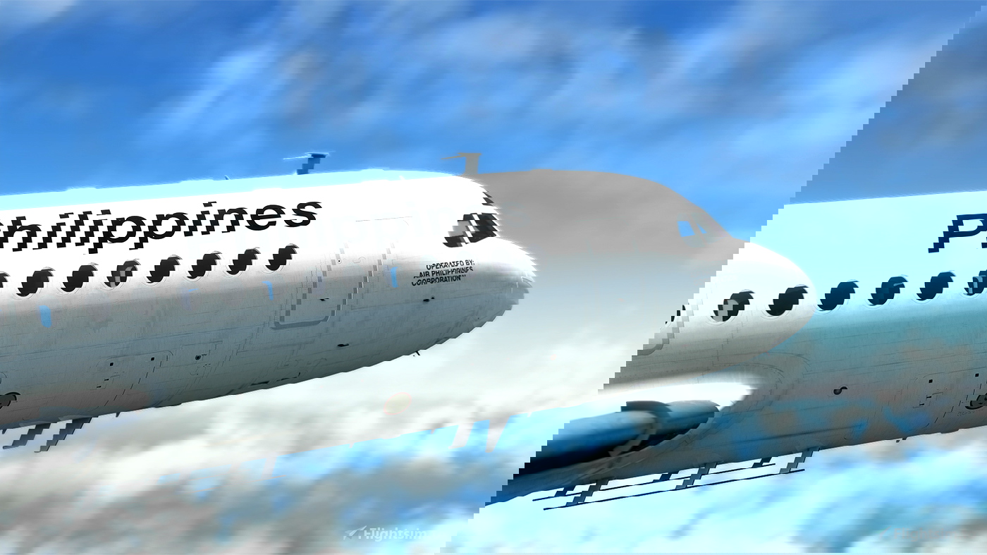 Just Flight Fokker F28 4000 | Philippine Airlines | RP-C5995 | 8K for ...