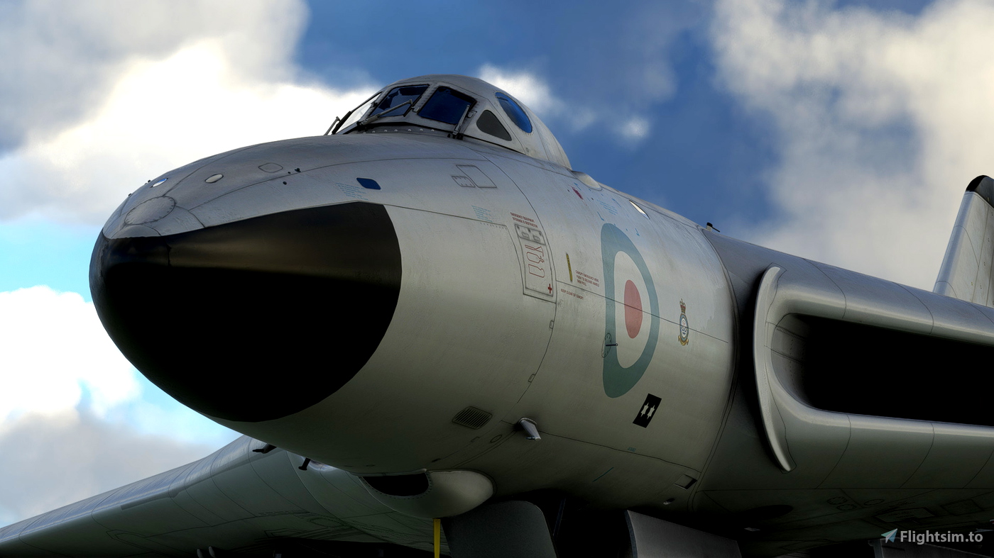 JustFlight Avro Vulcan B Mk.2 - RAF 617 (Dambusters) Squadron XH498 (8K ...