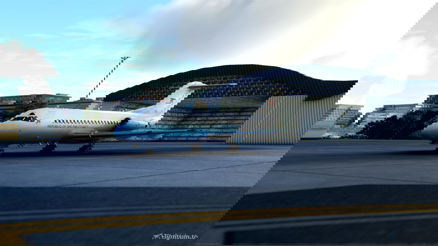 JustFlight Fokker F28 3000 | Philippine Air Force | Kalayaan One | 8K for Microsoft Flight ...