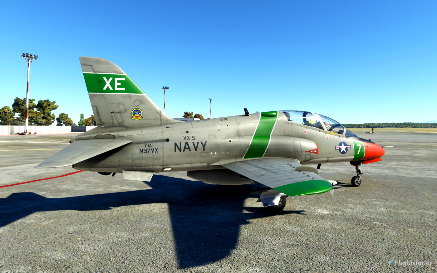 JustFlight Hawk N97VX Livery for Microsoft Flight Simulator | MSFS