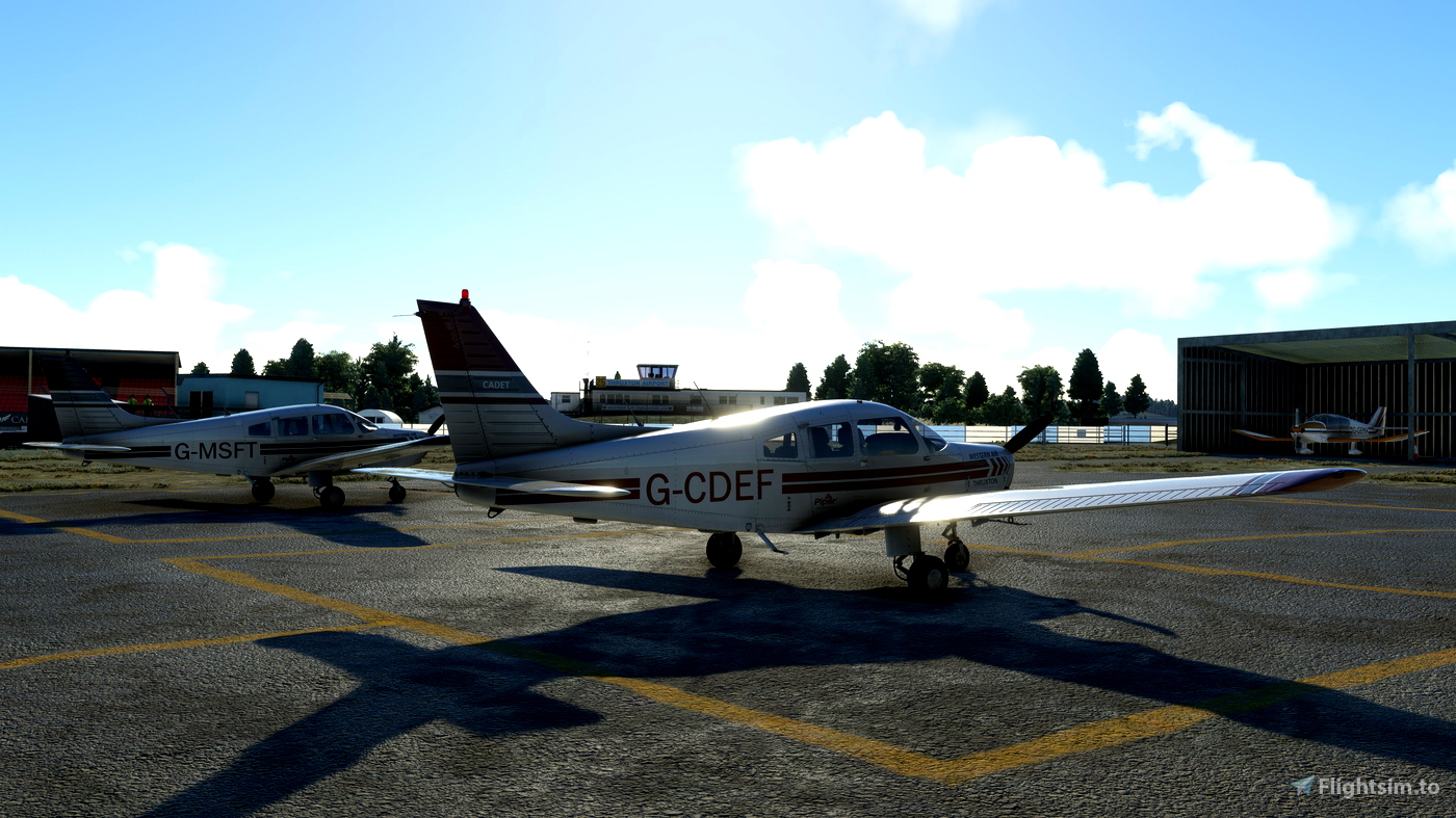 JustFlight PA28 Warior II - G-CDEF Original for Microsoft Flight ...