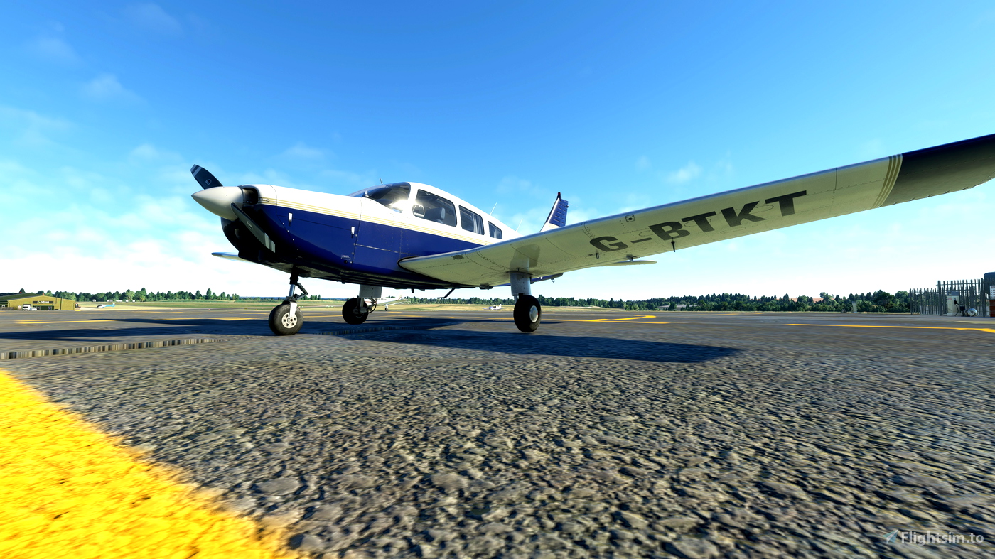 JustFlight PA28 Warior II - G-BTKT Original for Microsoft Flight ...