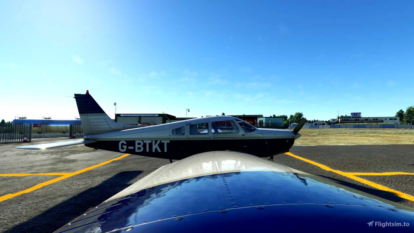 JustFlight PA28 Warior II - G-BTKT Original for Microsoft Flight ...