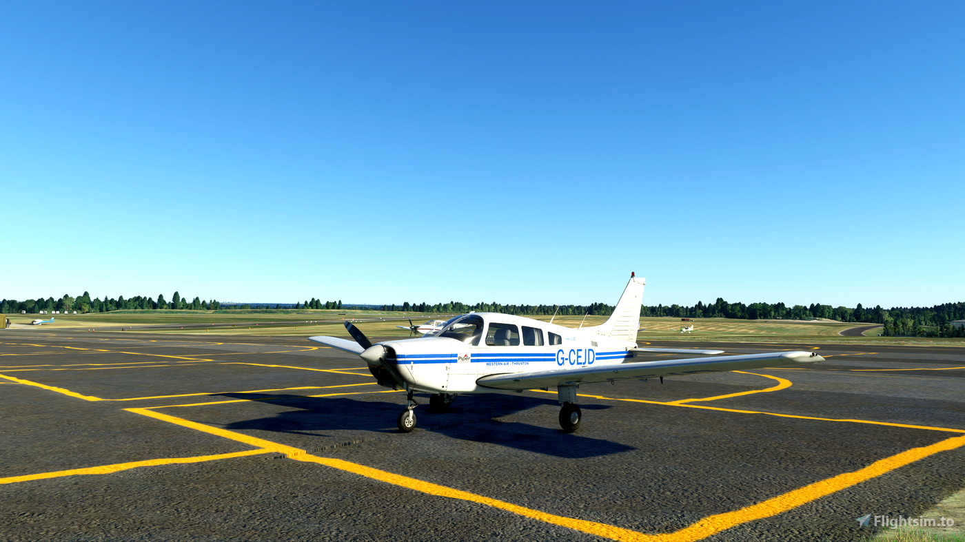 JustFlight PA28 Warior II - G-CEJD Original for Microsoft Flight ...