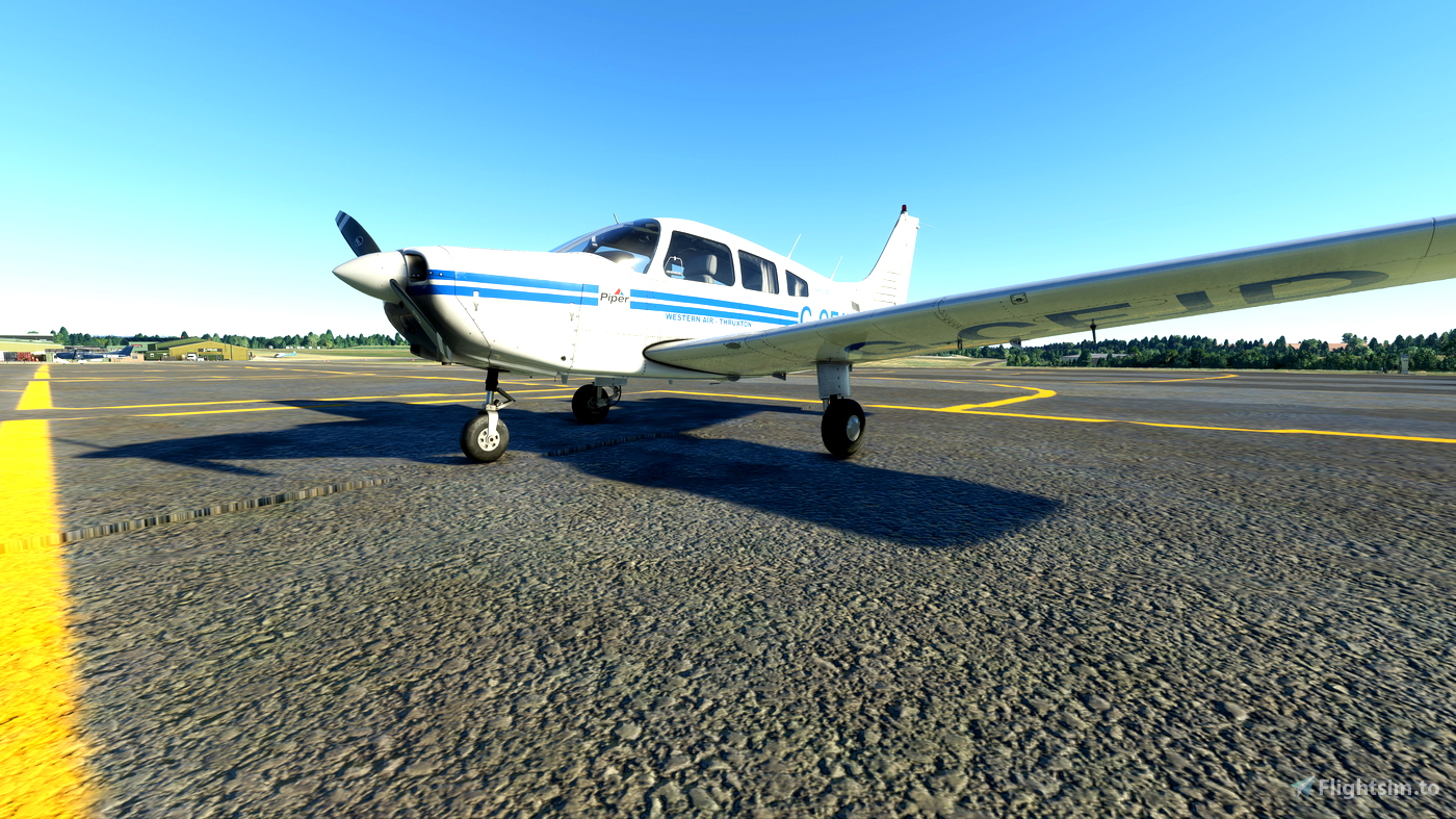 JustFlight PA28 Warior II - G-CEJD Original for Microsoft Flight ...