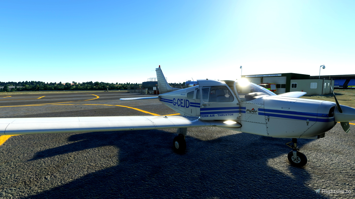 JustFlight PA28 Warior II - G-CEJD Original for Microsoft Flight ...
