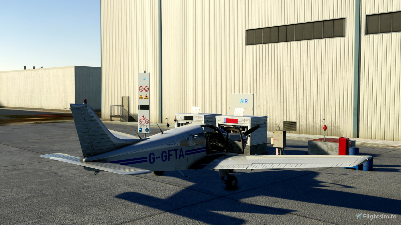 JustFlight PA28 Warior II - GGFTA for Microsoft Flight Simulator | MSFS
