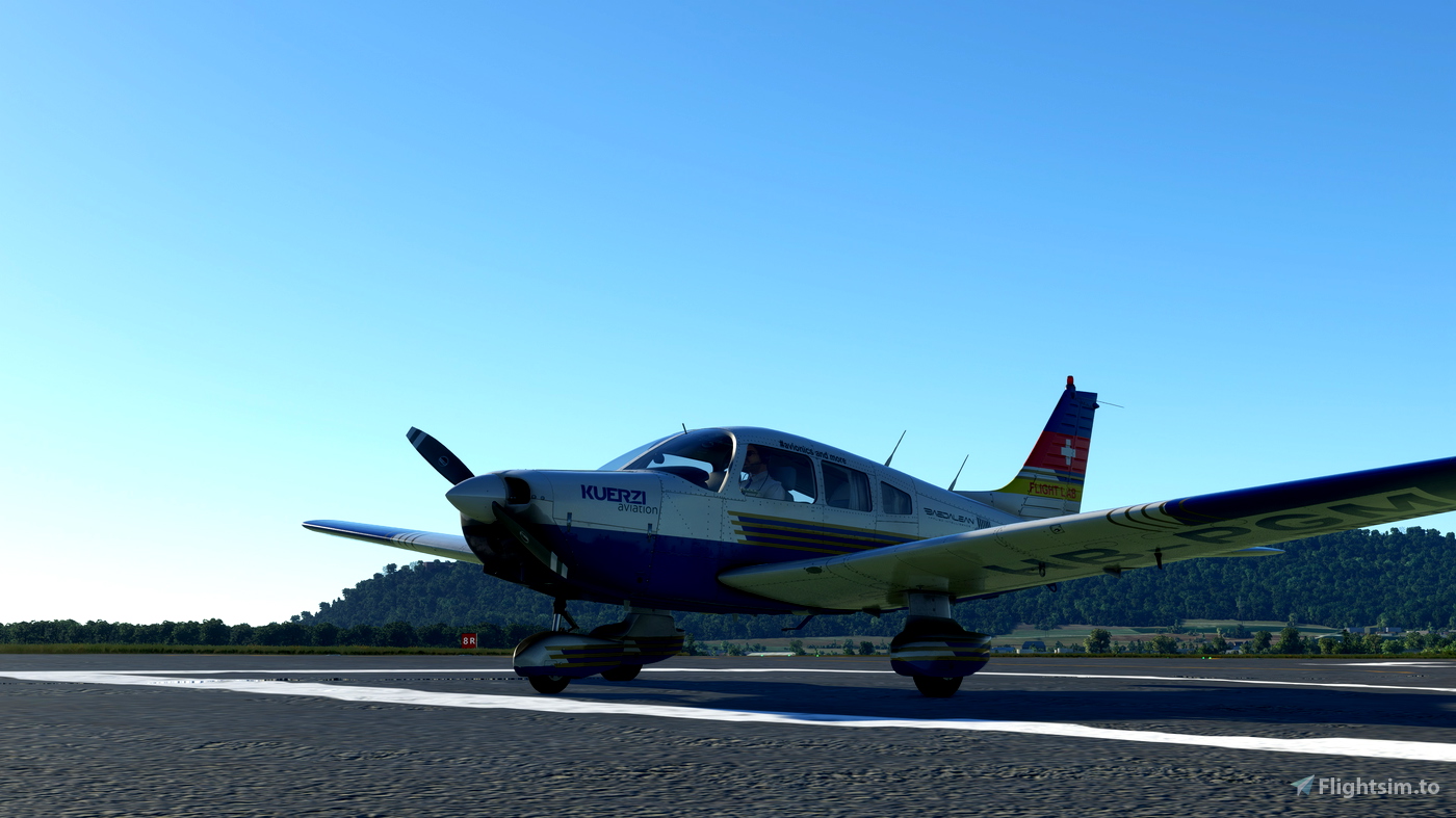 JustFlight PA28 Warior II - HBPGM for Microsoft Flight Simulator | MSFS