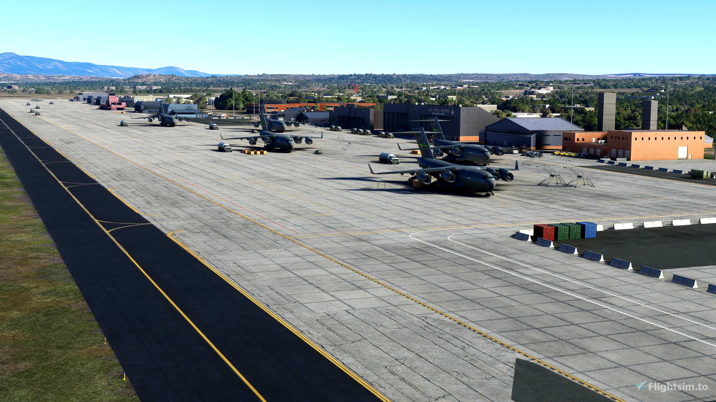 KCOS FSLTL Static Aircraft for Microsoft Flight Simulator | MSFS