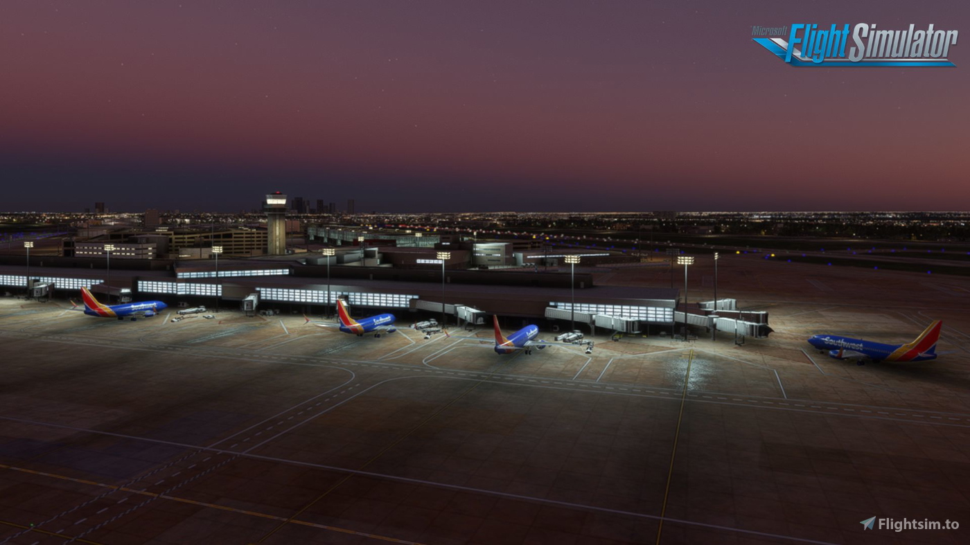 FeelThere Inc. - KDAL - Dallas Love Field Airport for Microsoft Flight ...