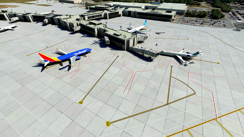 KDSM Des Moines Intl for Microsoft Flight Simulator | MSFS