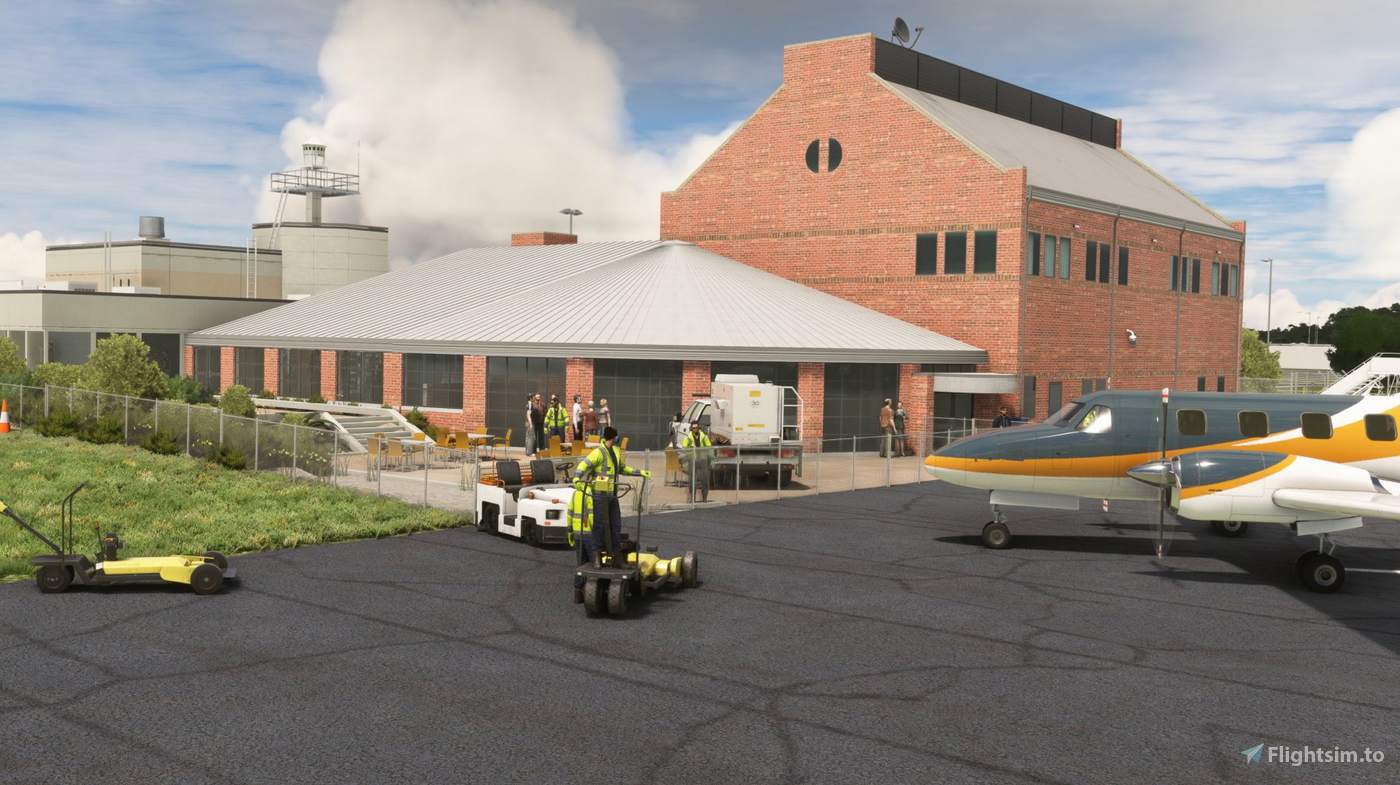 UK2000 Scenery - KJYO - Leesburg Airport for Microsoft Flight Simulator ...