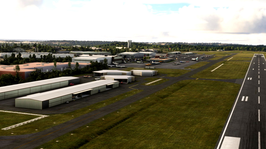 UK2000 Scenery - KJYO - Leesburg Airport for Microsoft Flight Simulator ...