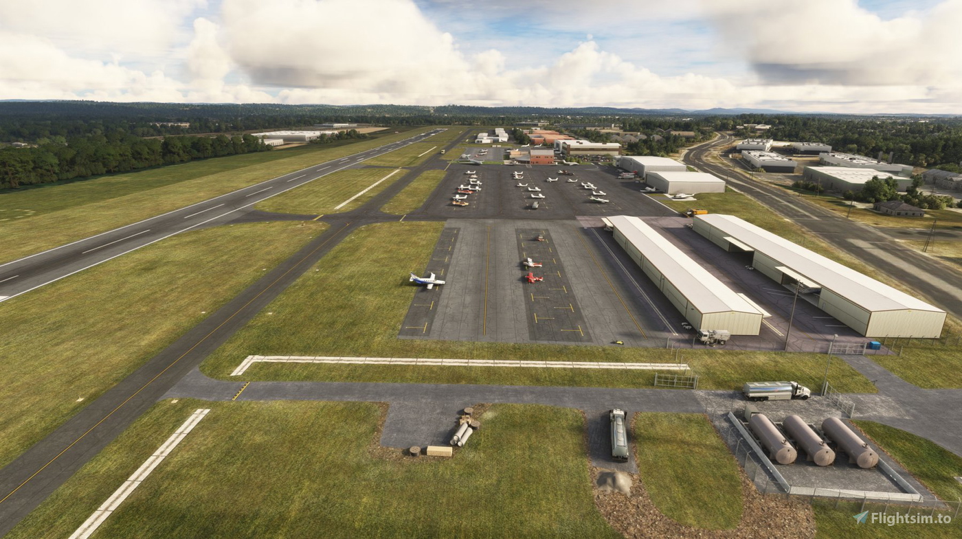 UK2000 Scenery - KJYO - Leesburg Airport for Microsoft Flight Simulator ...
