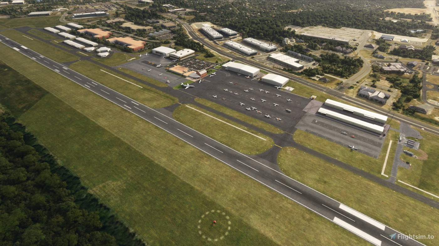 UK2000 Scenery - KJYO - Leesburg Airport for Microsoft Flight Simulator ...