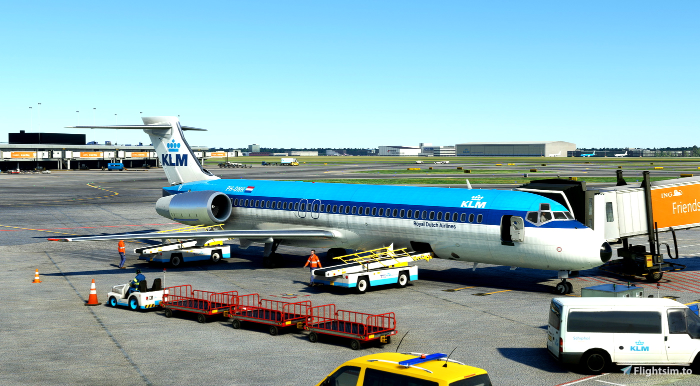 KLM ("Old" Colors) (Fictional) - CS 717 for Microsoft Flight Simulator ...
