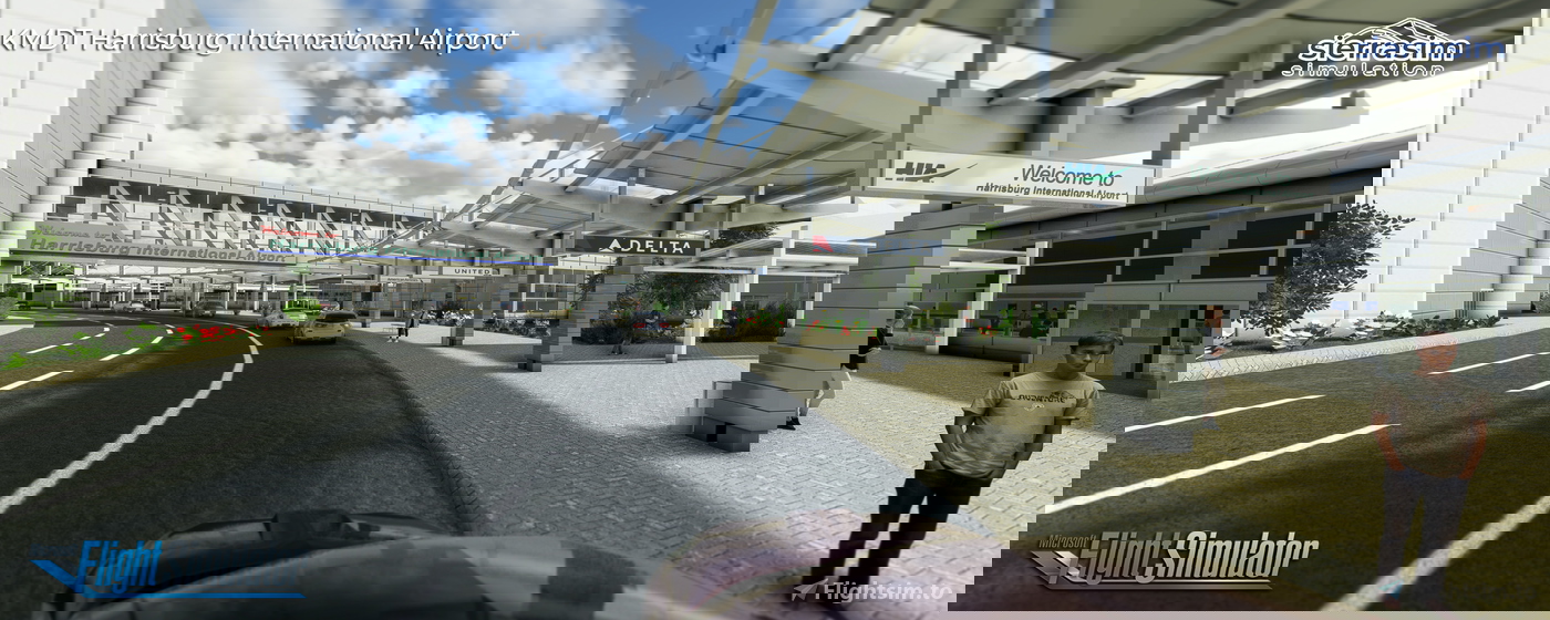 Sierrasim - KMDT - Harrisburg International Airport for Microsoft ...