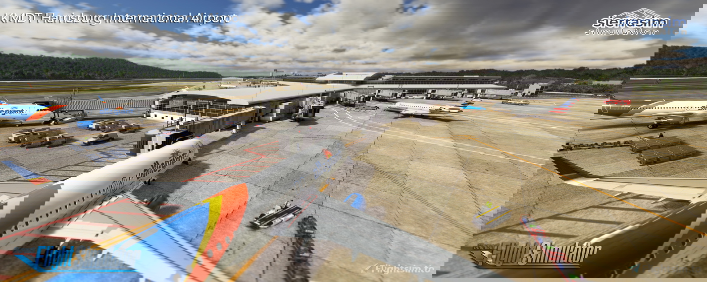 Sierrasim - KMDT - Harrisburg International Airport for Microsoft ...
