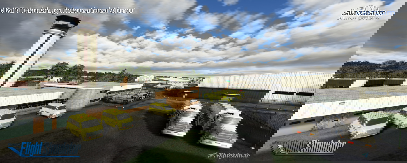 Sierrasim - KMDT - Harrisburg International Airport for Microsoft ...